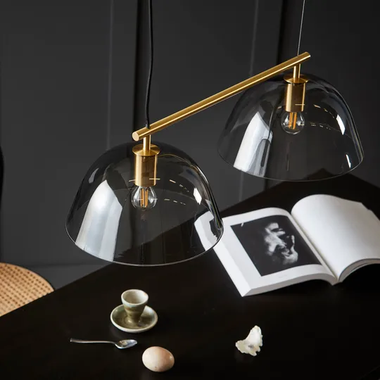 Wendo 70 taklampa rökfärgat glas - CO Bankeryd → NordicNest.se