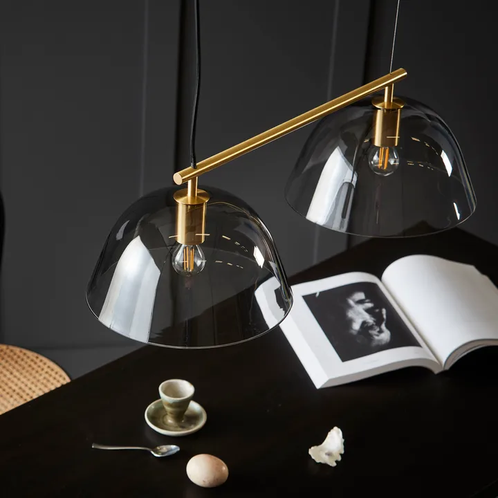 Wendo 70 taklampa rökfärgat glas - CO Bankeryd → NordicNest.se