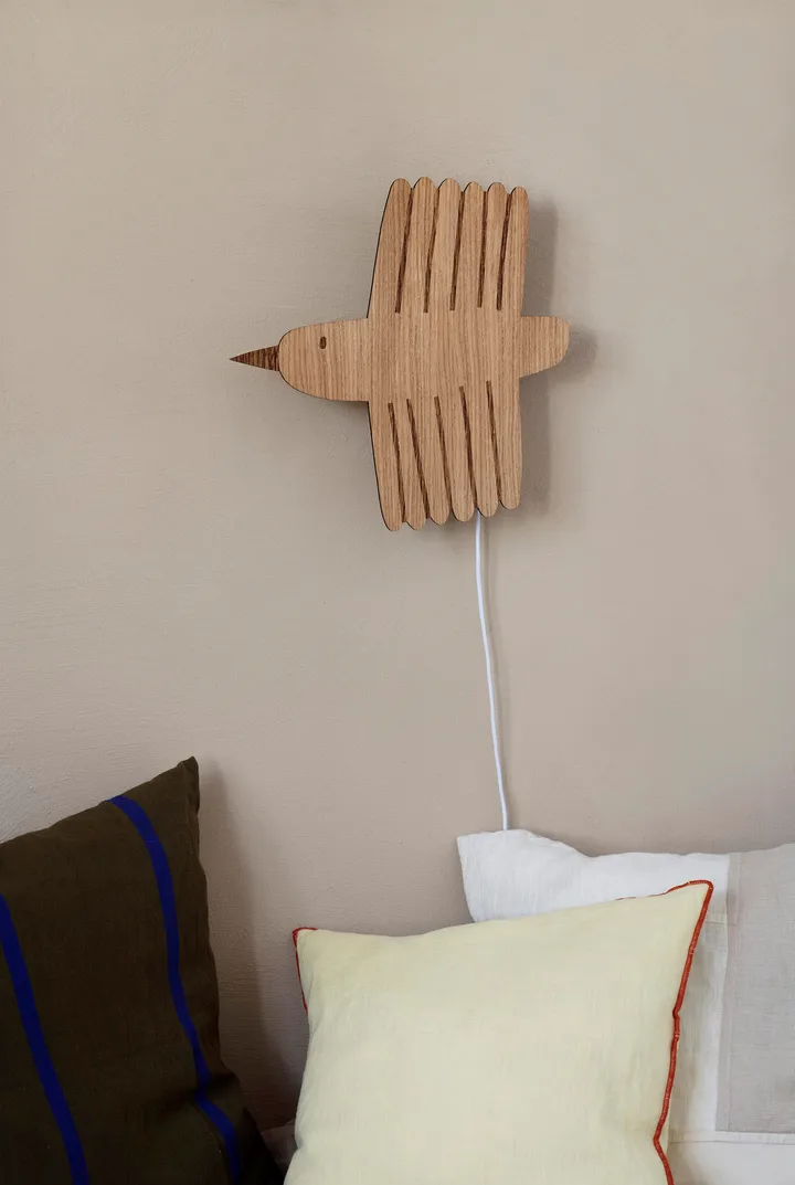 Bird vägglampa - ferm LIVING → NordicNest.se