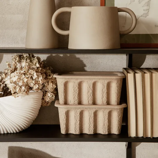 Ferm förvaringslåda papper liten 2-pack - Ferm Living → NordicNest.se