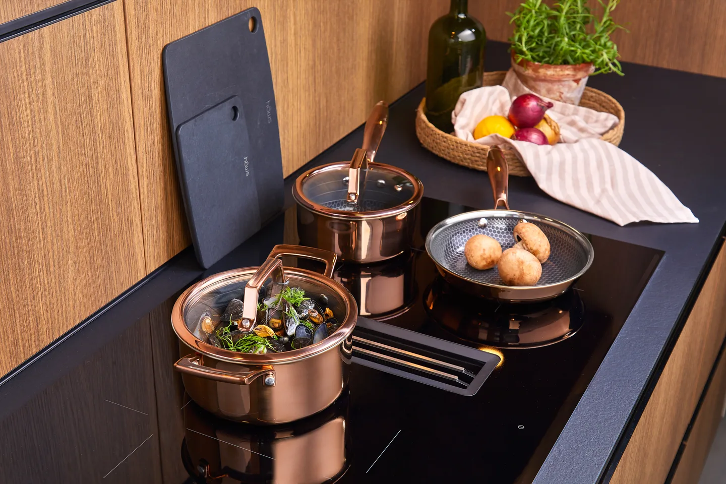 Hâws Santo stekpanna hybrid coating rose gold - Hâws → NordicNest.se