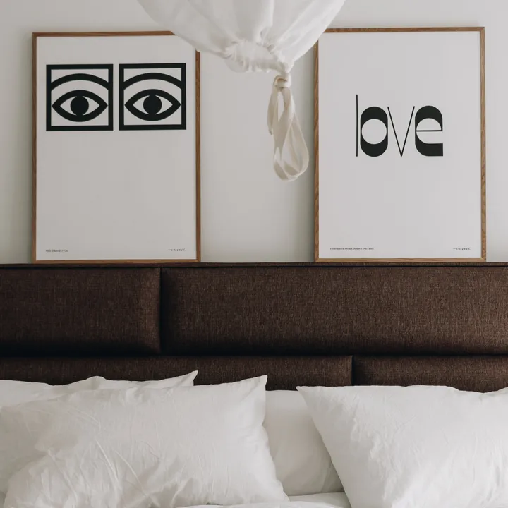 Ögon ett öga poster - Olle Eksell → NordicNest.se
