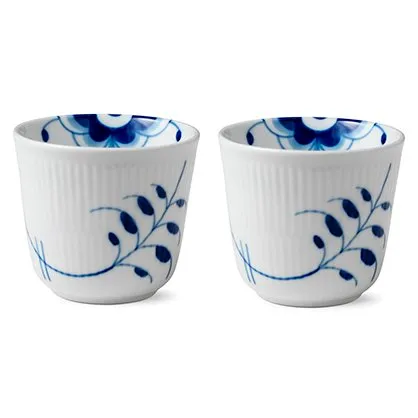 Blue Fluted Mega termomugg 2-pack - Royal Copenhagen → NordicNest.se