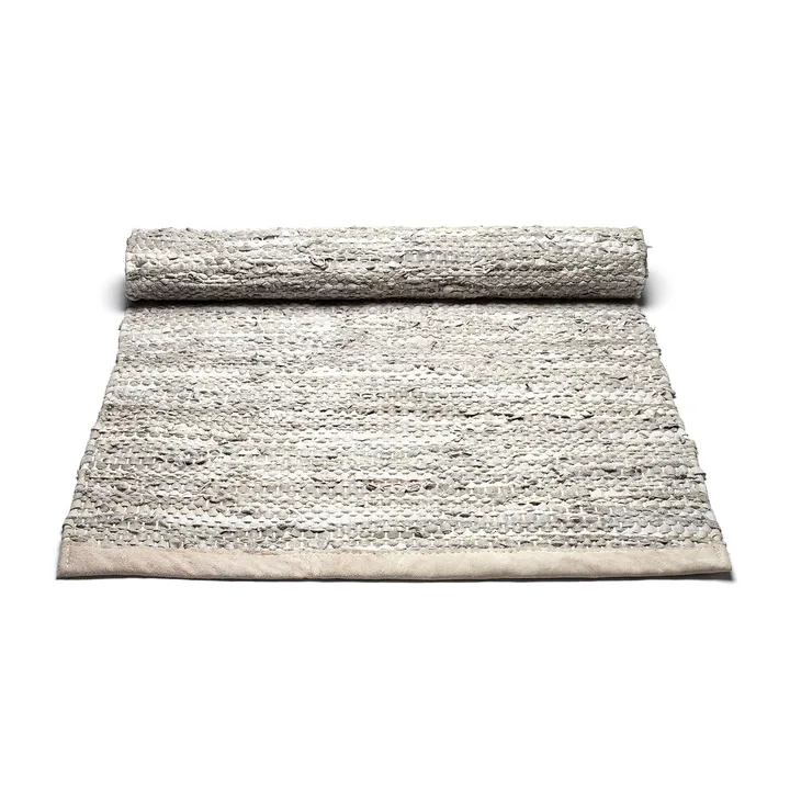 Leather matta 75x200 cm - Rug Solid → NordicNest.se