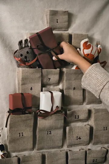 Tips för att göra egen adventskalender och tips på saker att ha i