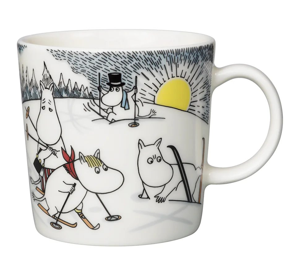 Alla muminmuggar från Moomin Arabia: Sommar- och vintermotiv 2006–2025