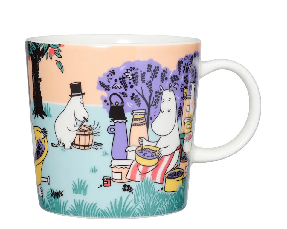 Alla muminmuggar från Moomin Arabia: Sommar- och vintermotiv 2006–2026