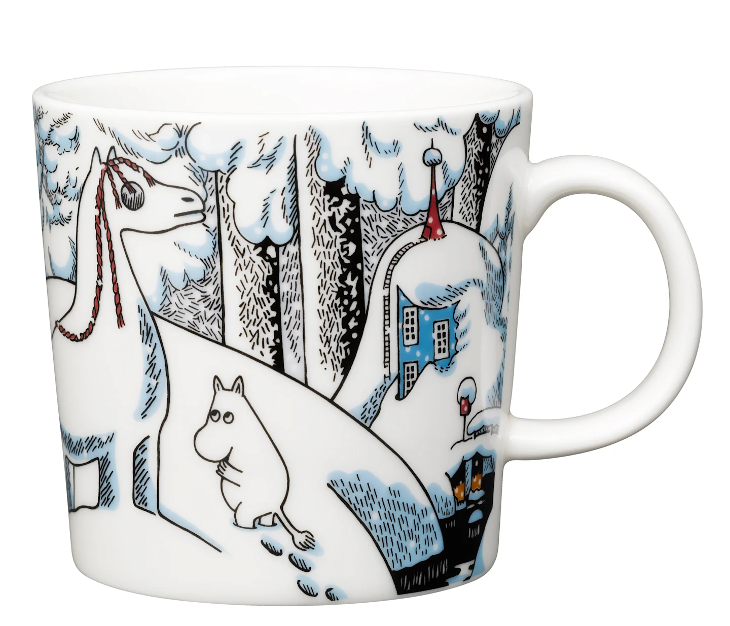 Alla muminmuggar från Moomin Arabia: Sommar- och vintermotiv 2006–2026