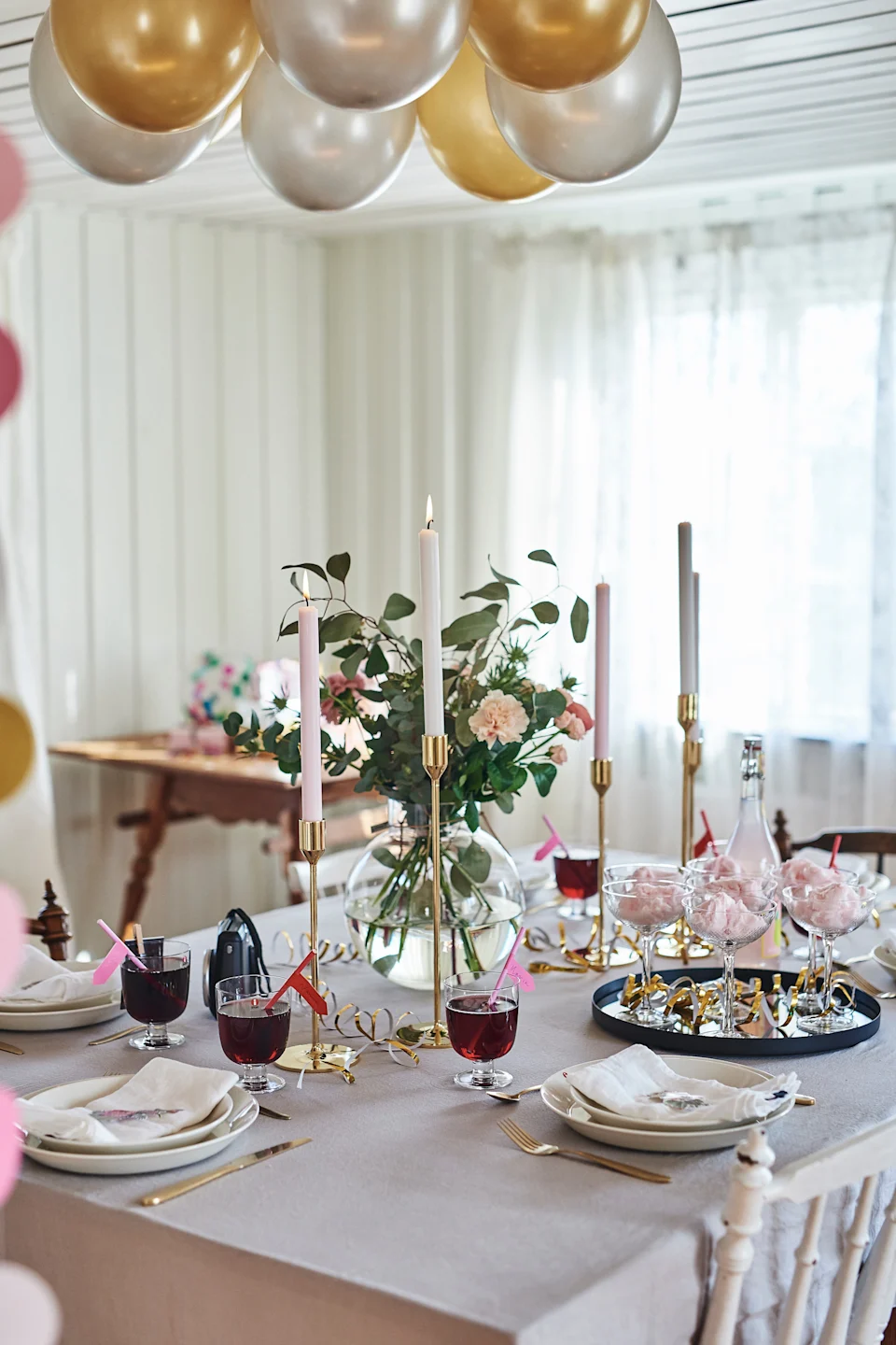 Duka till studentmottagning - tips för 4 olika stilar